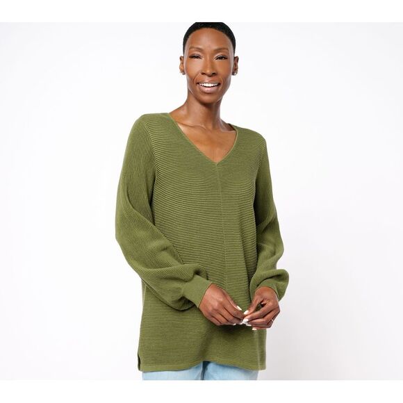 Belle by Kim Gravel | Sweaters | Belle By Kim Gravel Womens Top Sweater ...